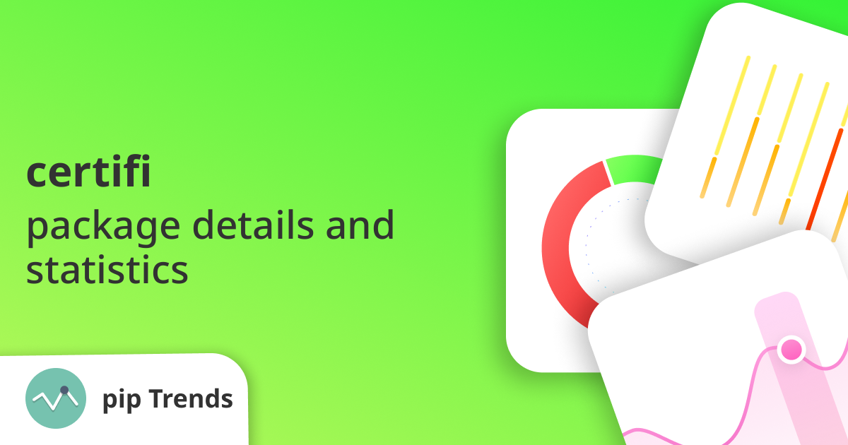certifi download stats and details