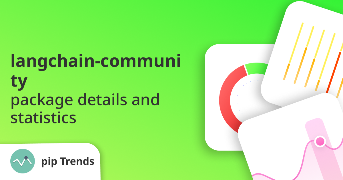 langchain-community download stats and details