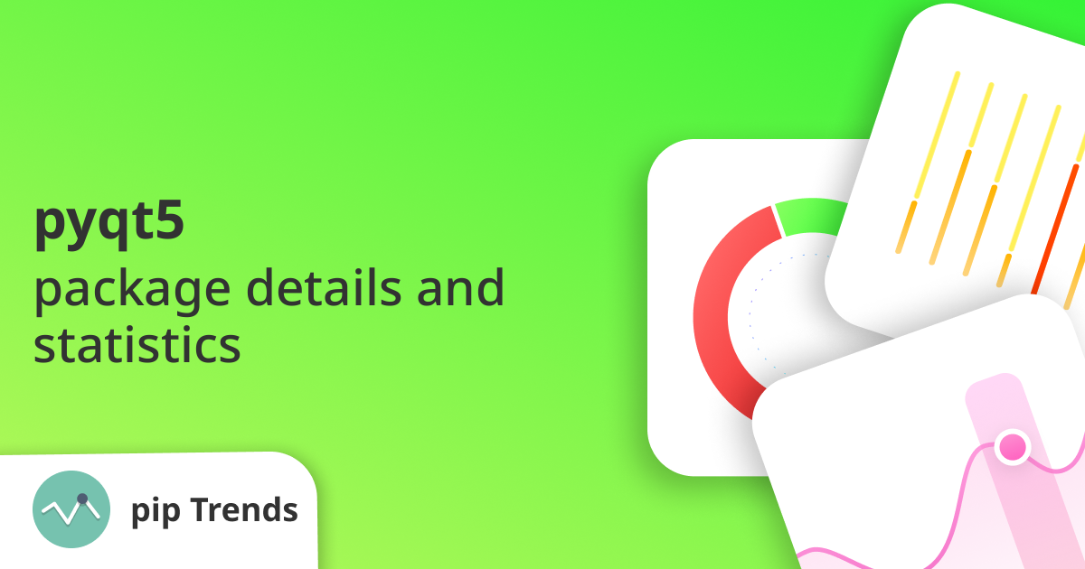 pyqt5 download stats and details